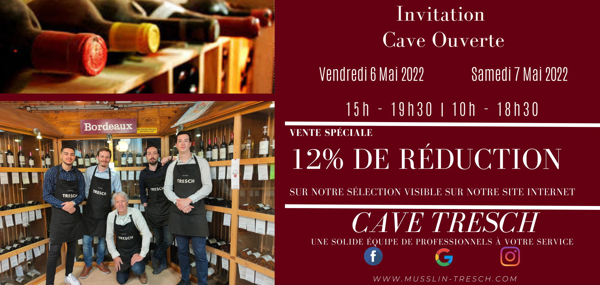 Cave Tresch | Distributeur alsacien de boissons en tout genre