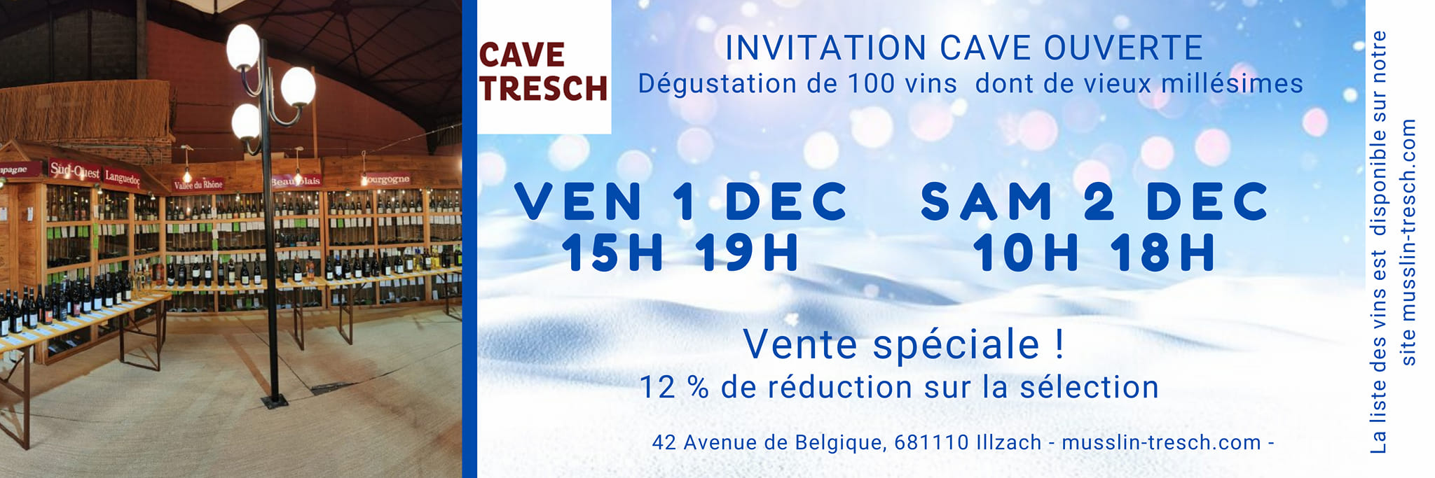 Cave Tresch | Distributeur alsacien de boissons en tout genre